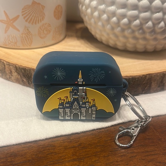 Disney | Cell Phones & Accessories | Disney Castle Design Airpods Pro ...